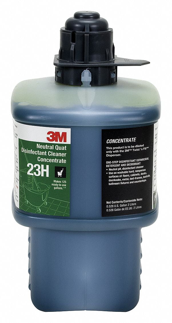 3m Neutral Quat Disinfecting Cleaner,2L 23H - Walmart.com