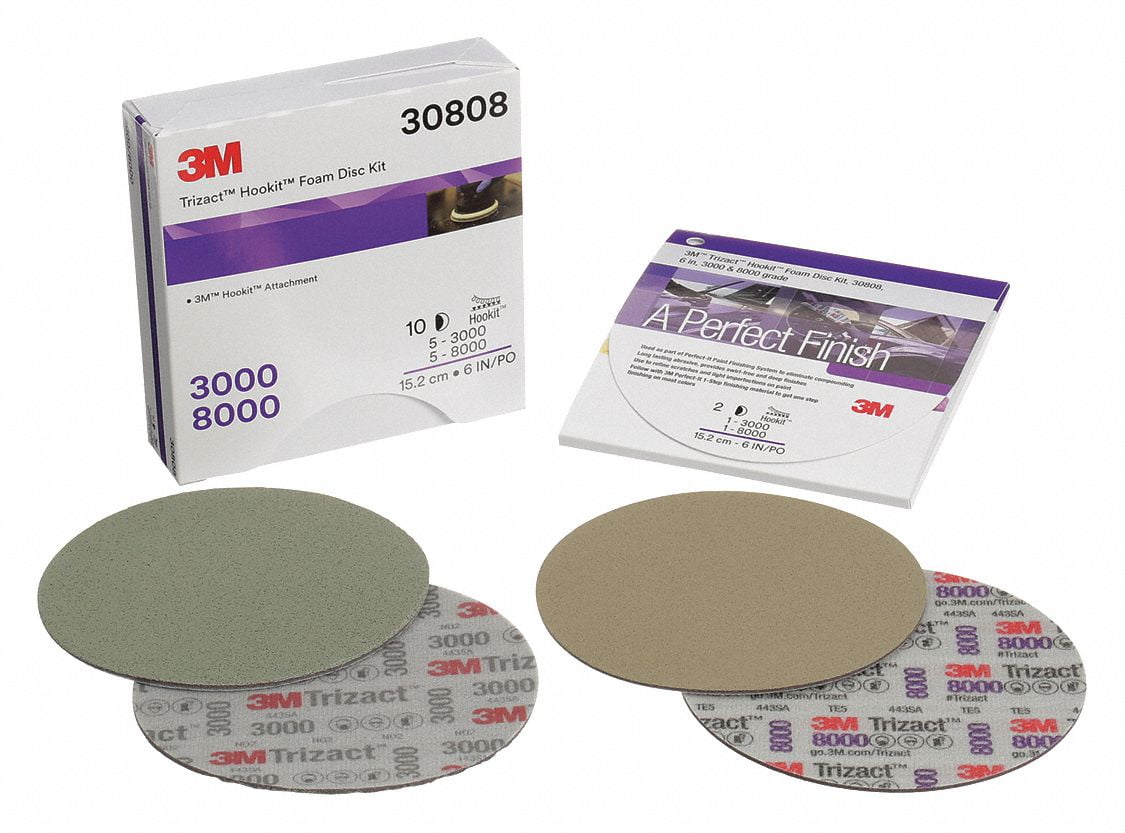 3m Polishing Pad,Foam,6" Size 30808 - Walmart Business Supplies