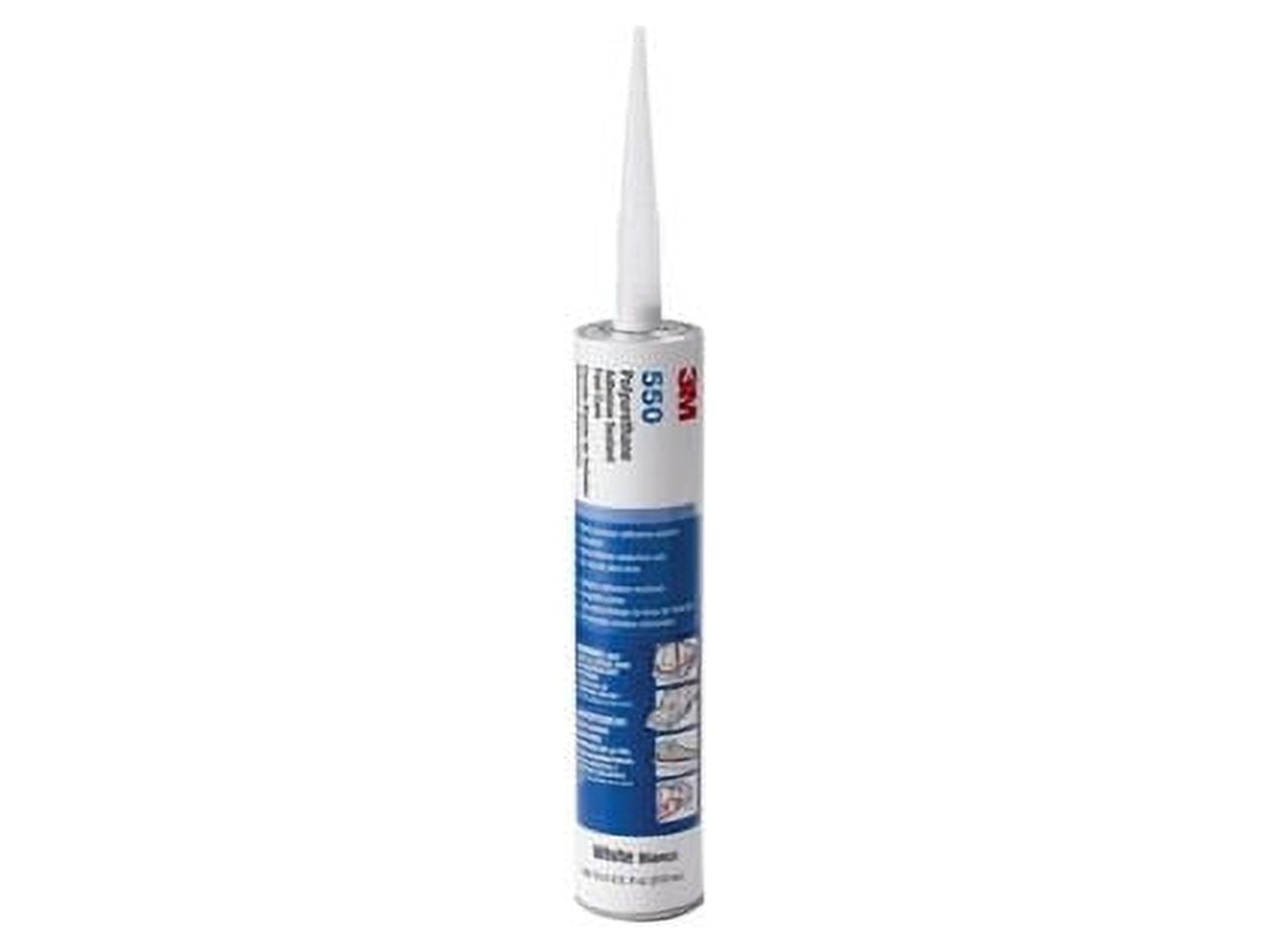 3M Polyurethane Adhesive Sealant, White, 10.5 oz, Fast Cure, Marine and ...