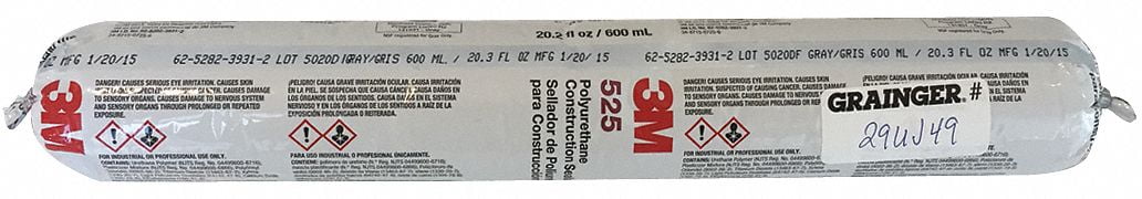 3m Polyurethane Sealant,Gray,525 525 - Walmart.com