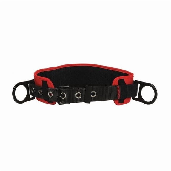 Body Belt, 2 D-Rings, Hips Location, Steel, Includes Padding: Yes ,S ...
