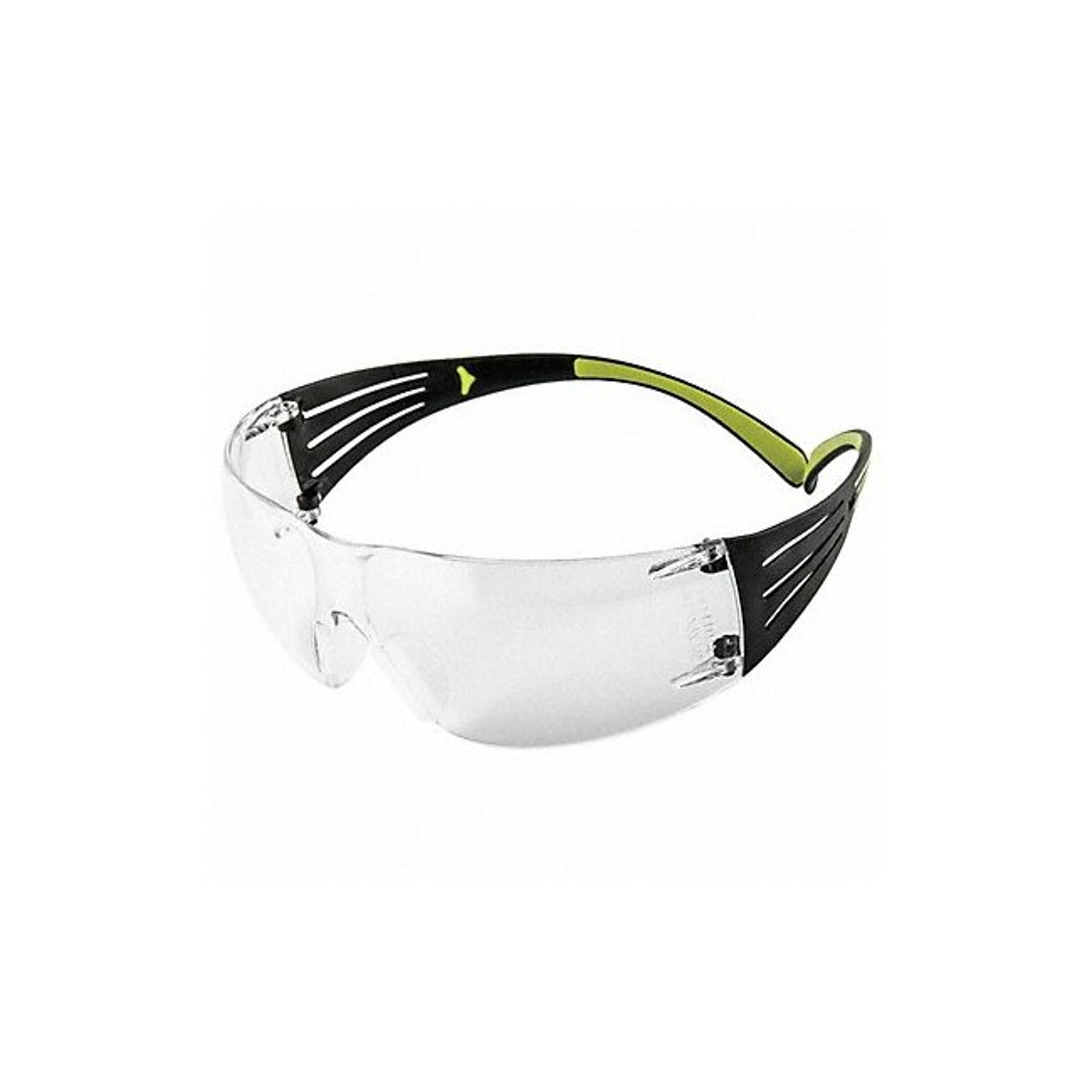 3m Safety Glasses, Clear, Anti-Fog, Black SF401AF - Walmart.com