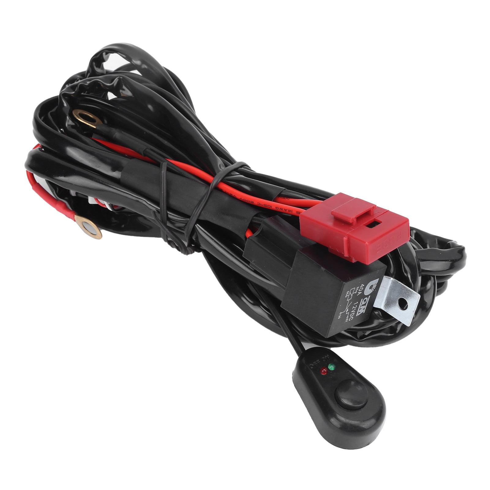 3m Switch Wiring Harness 40A 12V LED 1V1 Waterproof Spotlight Cable for ...