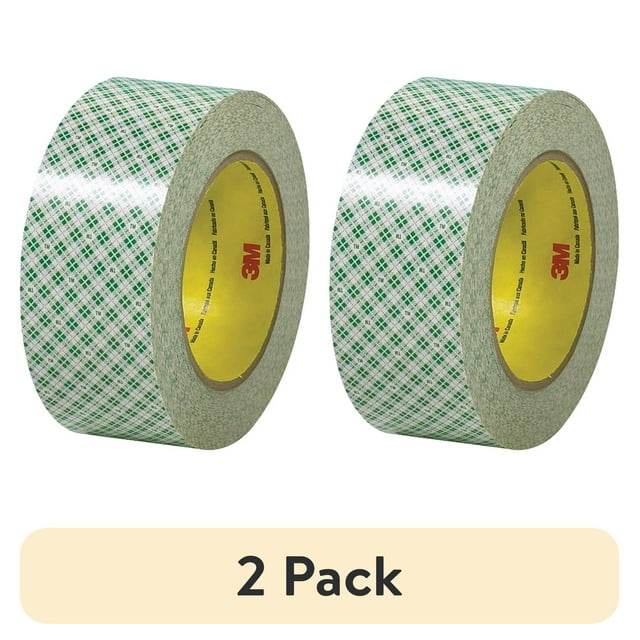 (2 pack) 3m Two Sided Masking Tape,2"x36yd.,Wh,PK3 T9574103PK - Walmart.com