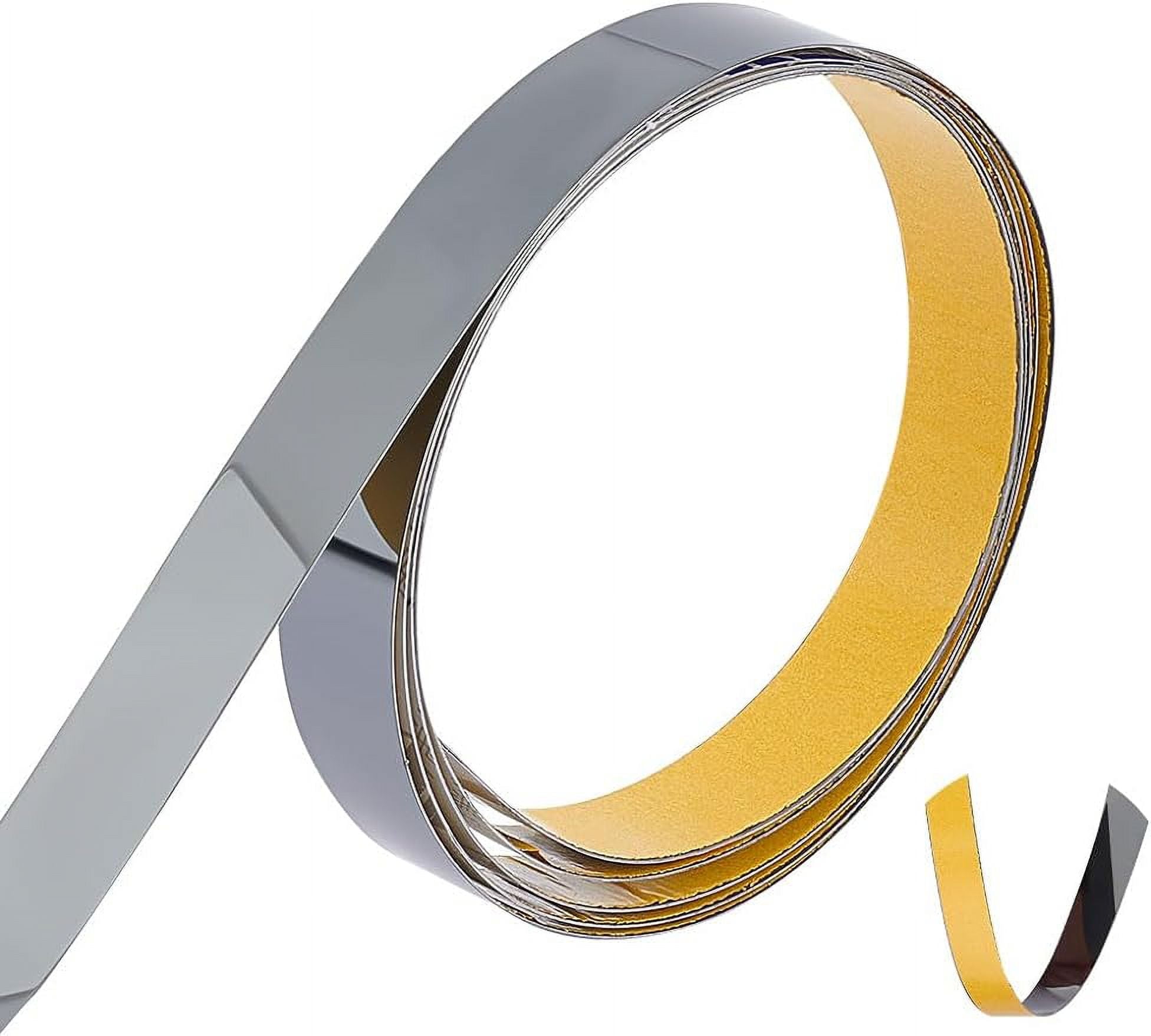 3m Wall Molding Trim 201 Stainless Steel Peel and Stick Self-Adhesive Flexible Molding Trim for ...