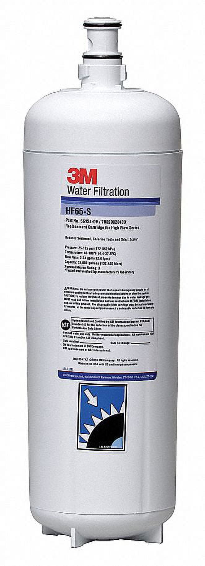 3m Filtration Quick Connect Filter, 3.3 gpm, 3 Micron 5613409 - Walmart.com