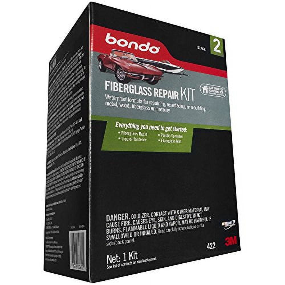 3m bondo 422 fiberglass resin repair kit - Walmart.com