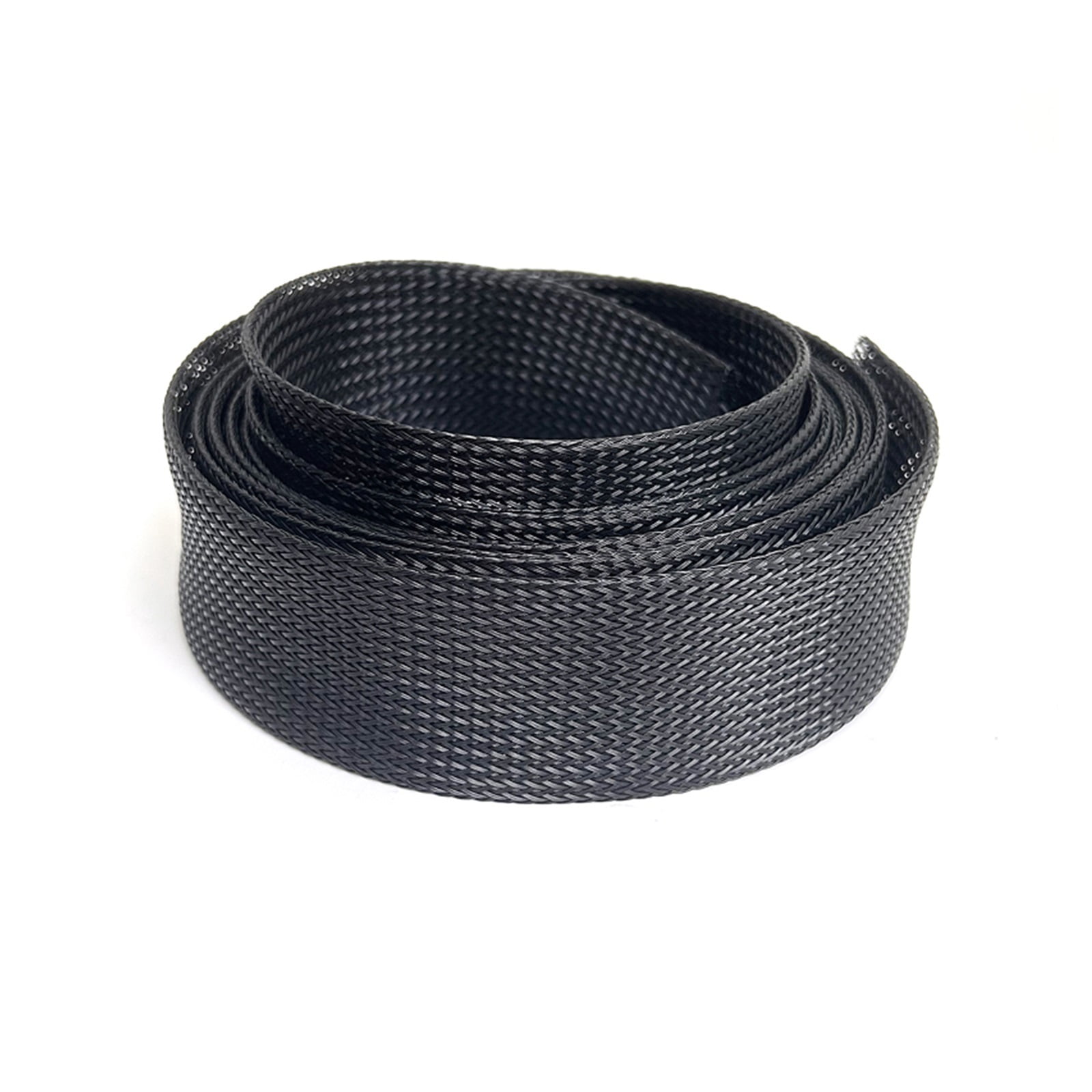 3meters PET Black Cable Sleeve Insulated Sleeving Data Line Protection ...