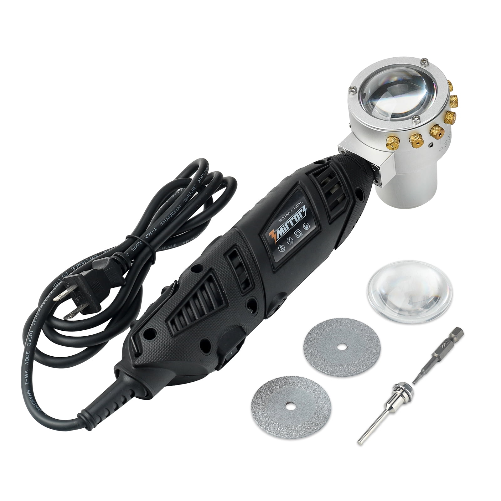 3mirrors Aluminum Tungsten Electrode Sharpener Grinder for TIG Welding ...