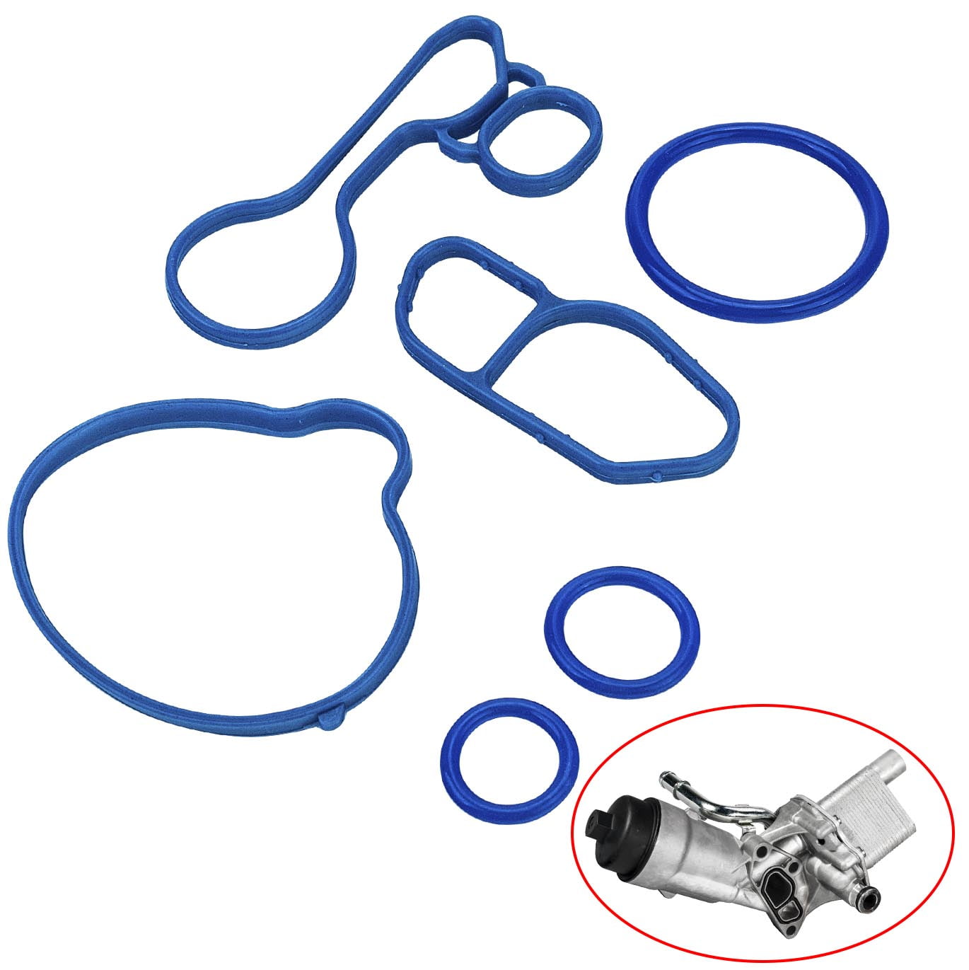 3mirrors Engine Oil Cooler Filter Gasket 55565385 For Chevrolet Cruze ...
