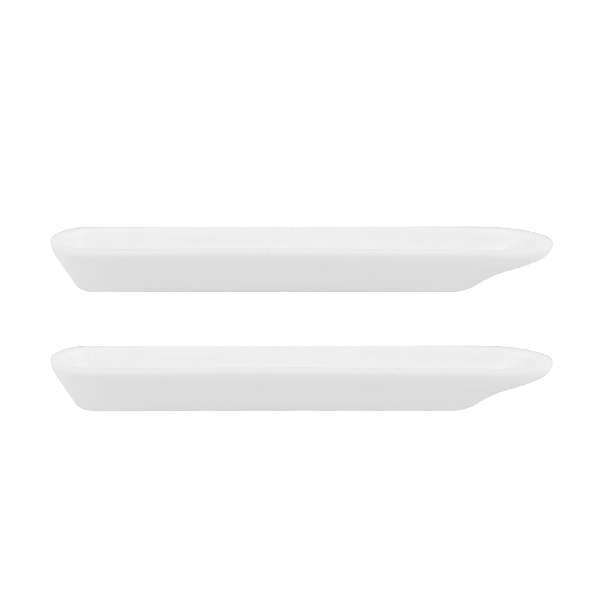 3ml 84x15x8.5mm Corundum Alumina Crucible Boat Sample Holder Furnaces 2 ...