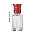 3ml Mini Glass Roller Bottles, Refillable Essential Oil Perfume Bottles ...