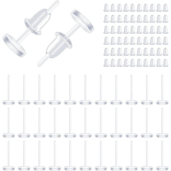 Shop Clear and Invisible Earrings for Sensitive and Active Wear