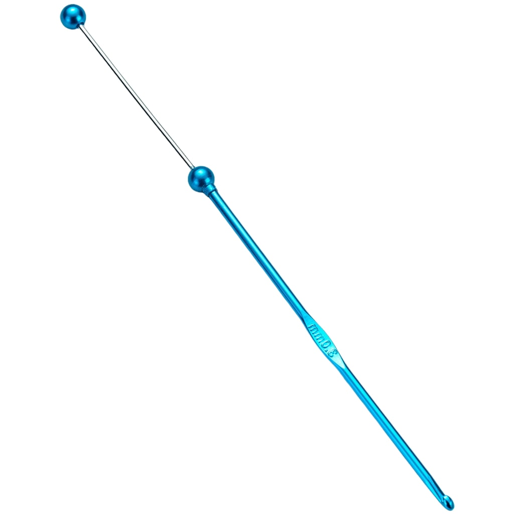 3mm Crochet Needle Metal Crochet Hook Beads Knitting Needle Crochet ...