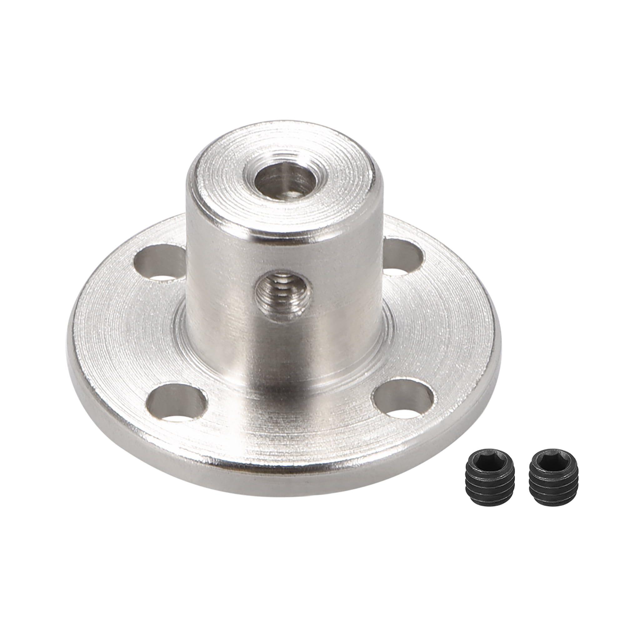 3mm Inner Dia H12*D10 Rigid Flange Couplings Motor Guide Shaft Coupler ...