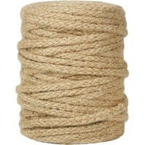 ZEONHAK 1/2 Inch Burlap Jute Twine, 100 Feet, Extra Thick Manila Hemp ...