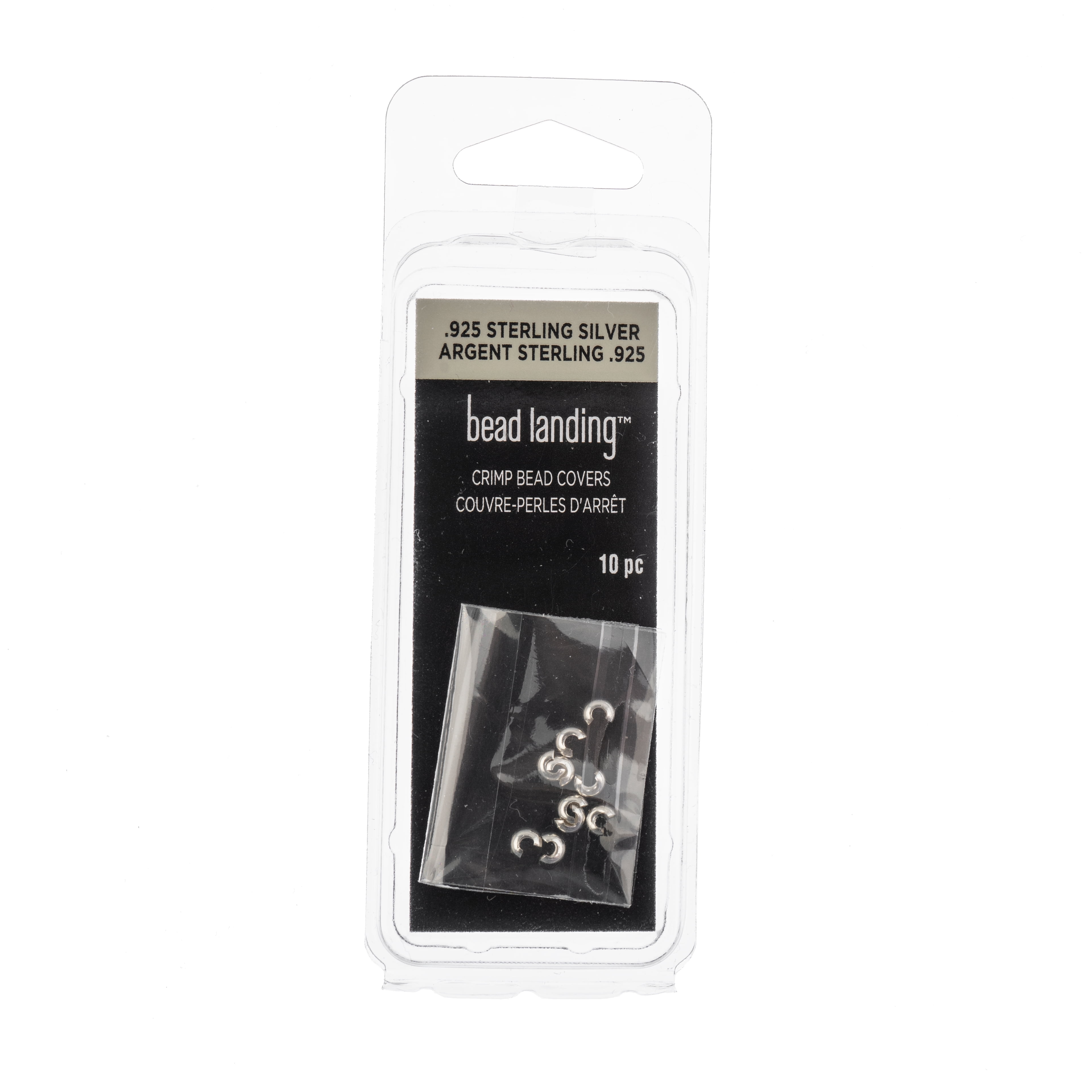3mm Metal Crimp Bead Covers - 10ct. by Bead Landing™ - Walmart.com
