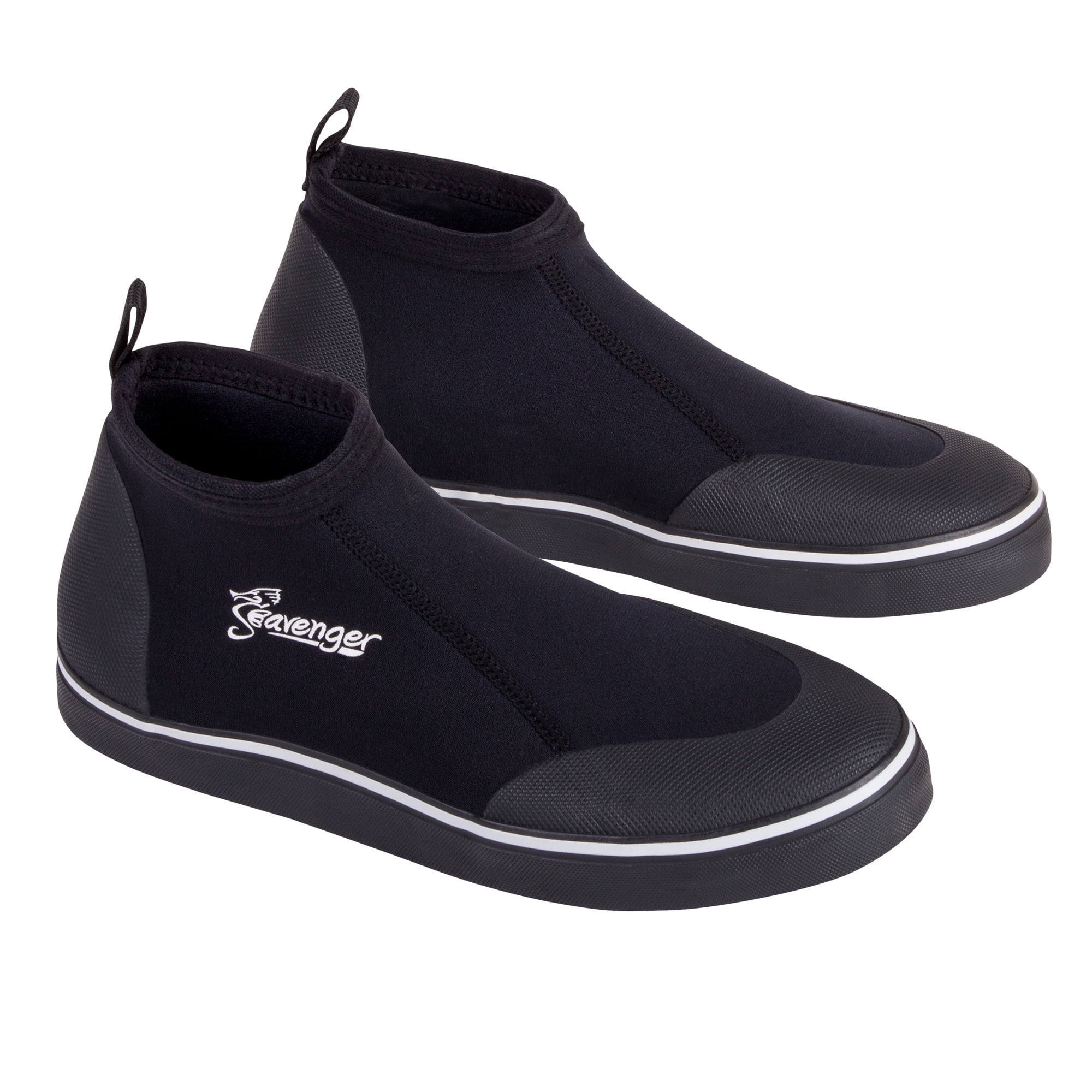 3mm Neoprene Dive Boots For Snorkeling, Surfing, Kayaking (Black, 10 ...