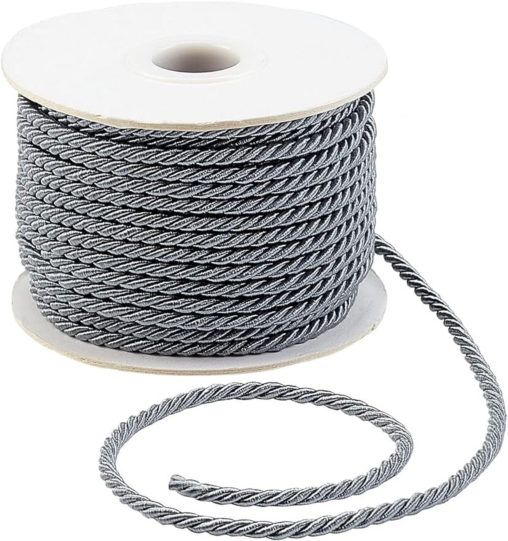 3mm Nylon Twisted Trim Cord Craft Rope Cord Braided Twisted Ropes ...