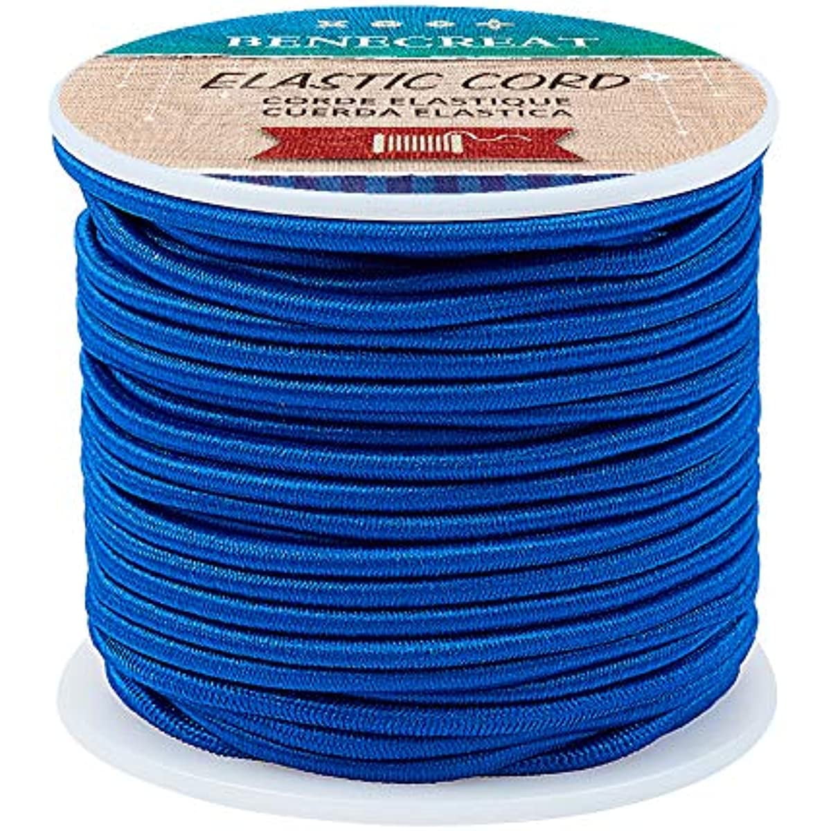 3mm Purple Elastic Cord 20m 21 Yard Stretch Thread Beading Cord Fabric ...