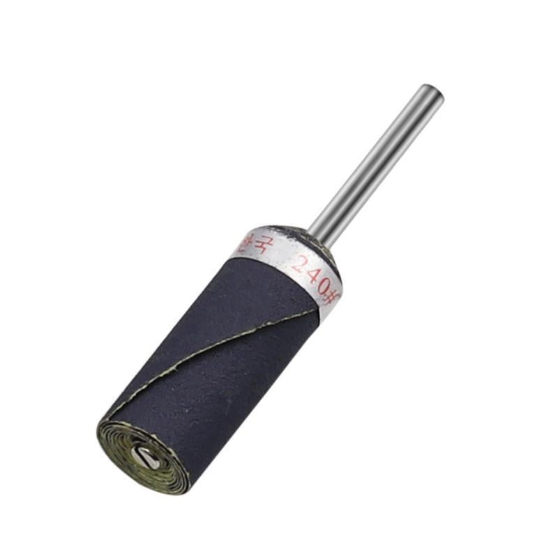 3mm Shank Cylinder Sandpaper Rod Sticks Convenient Sand Paper Bar Grit ...