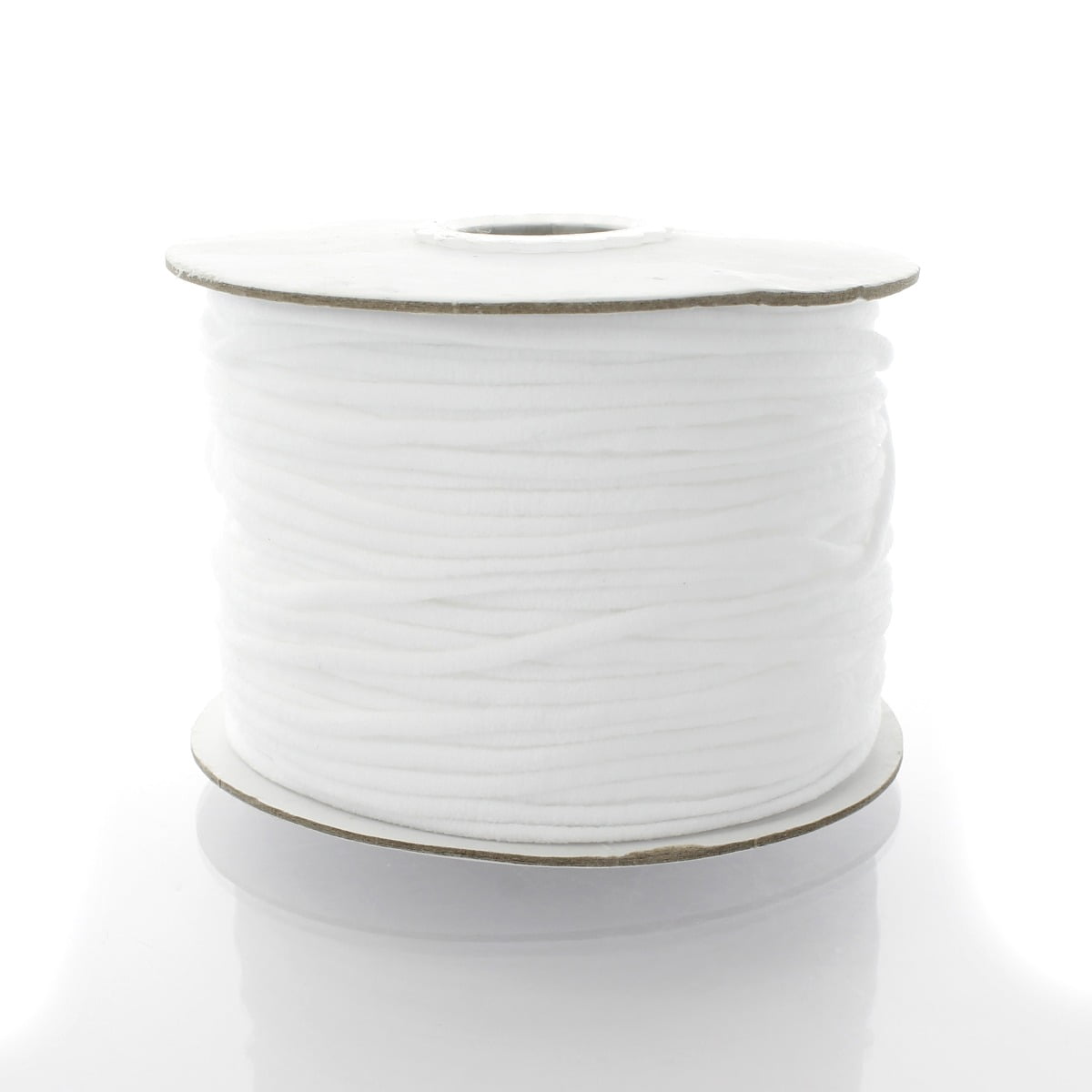 3mm Spandex Skinny Elastic Cord White 25 Yard - Walmart.com