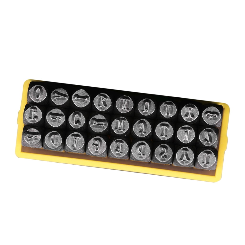 3mm Steel Number Letter Punches Leather Stamper Embossing Tool Leather ...