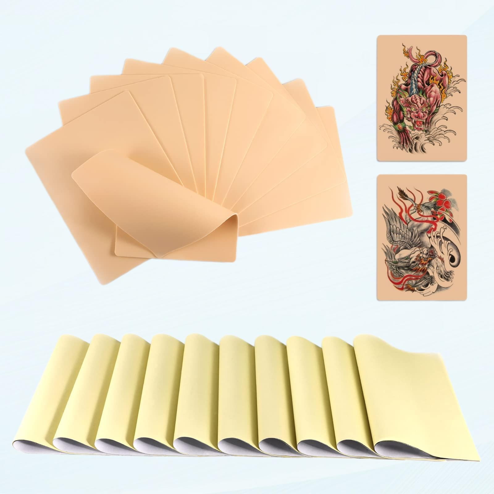 3mm Tattoo Skin for Practice, 5 Pieces Tattoo Fake Skin 11.8x7.8 Inch ...