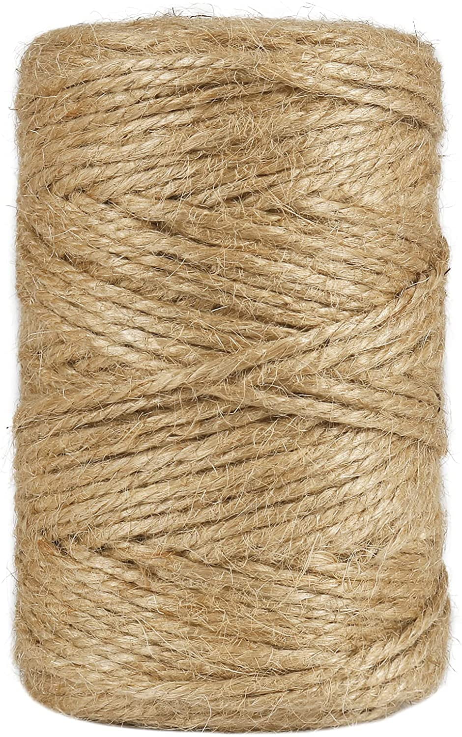 3mm Twine, 328 Feet Garden Twine Heavy Duty 3Ply Natural Jute String ...