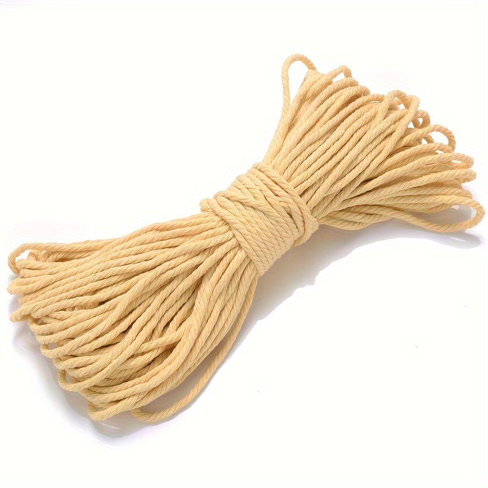 3mm Vibrant Polyester Twisted Cord Rope - Bulk 787.4inch Spool for ...
