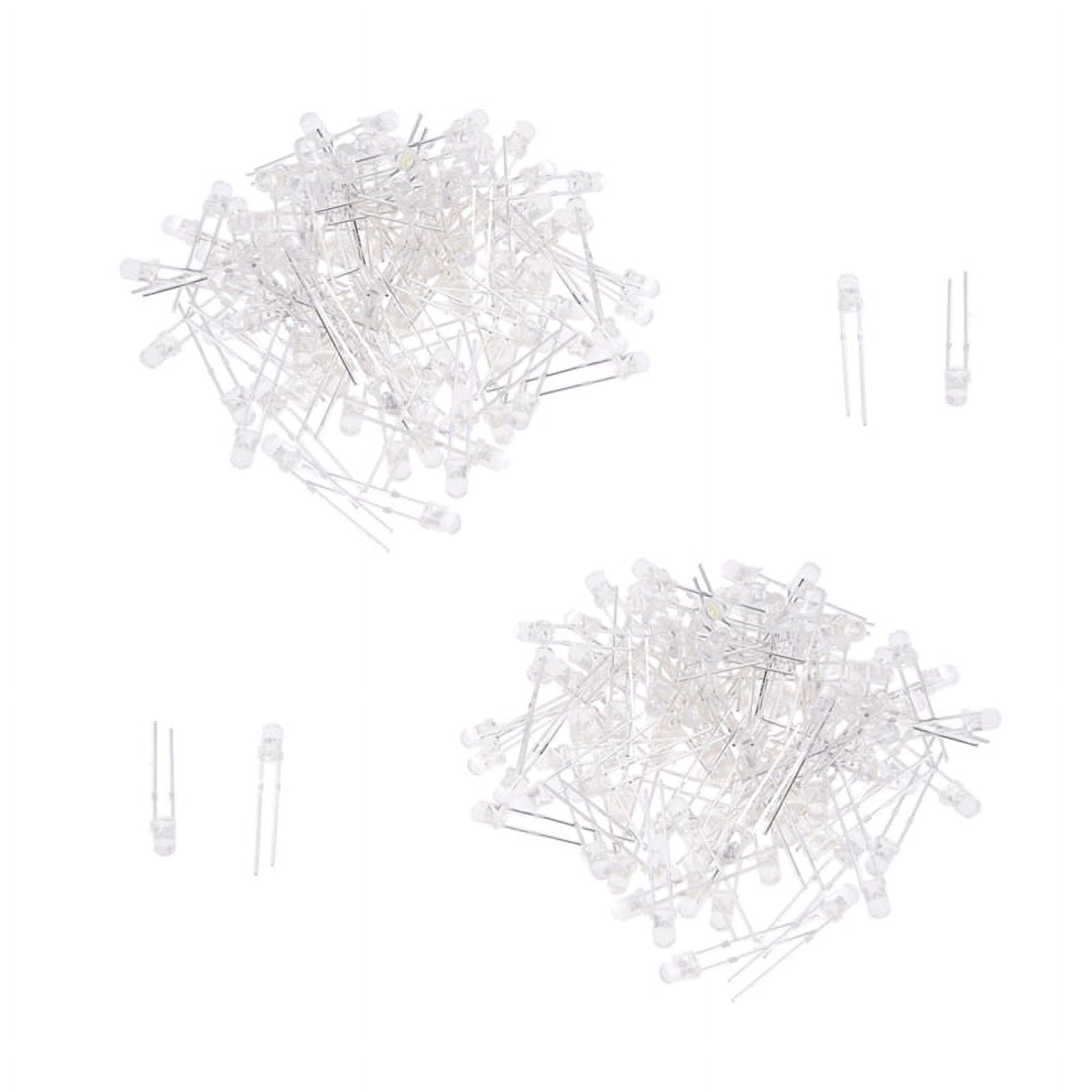 3mm White LED Light 200Pcs Light Emitting Diode - Walmart.com