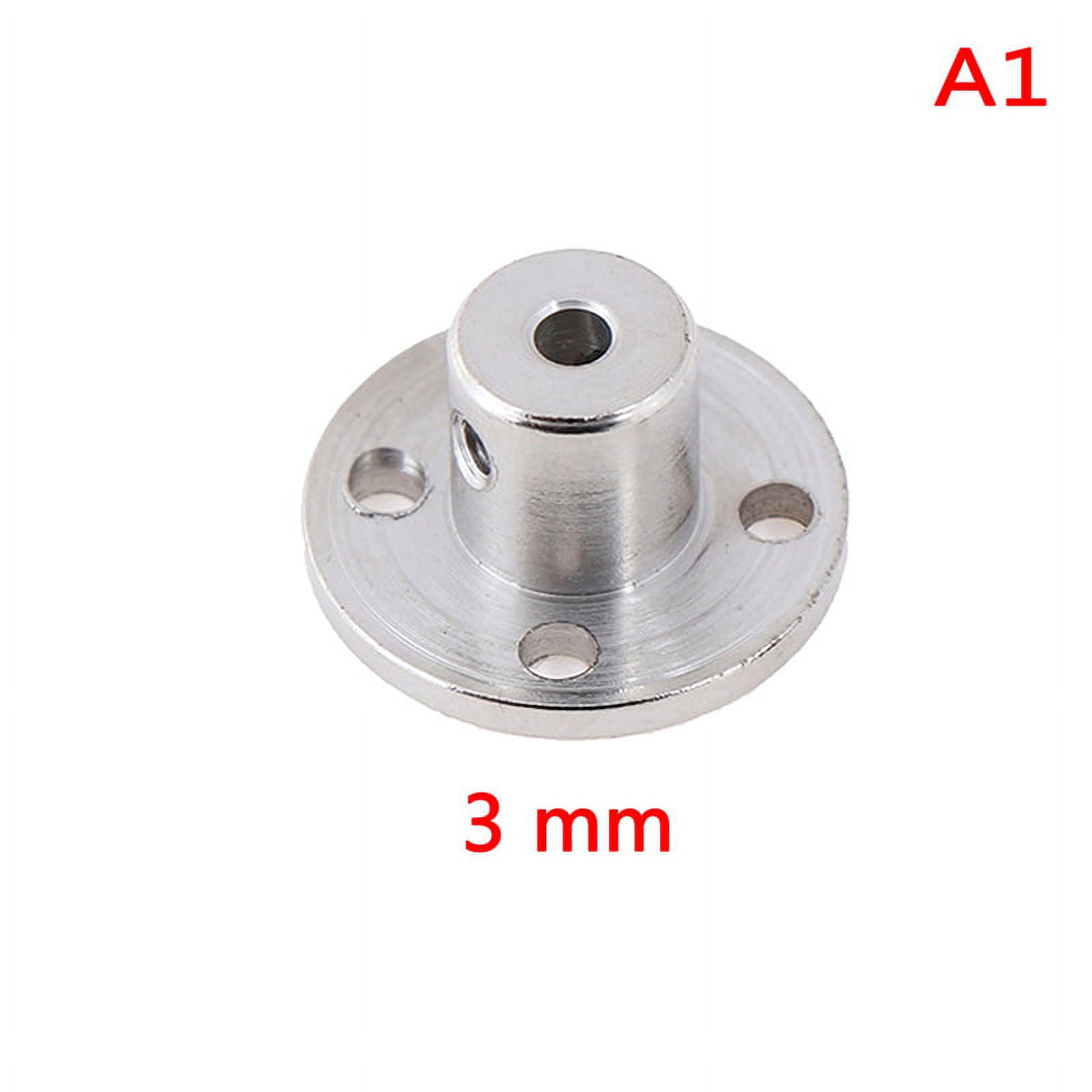 (3mm) rigid flange coupling motor guide shaft coupler - Walmart.com