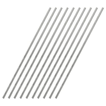 1.5mm x 150mm 304 Stainless Steel Solid Round Rod for DIY Craft - 5Pcs - Walmart.com
