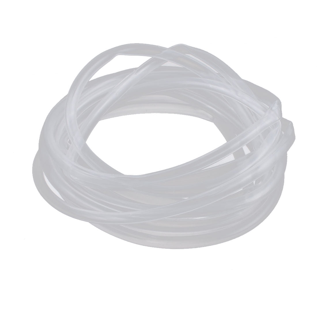 3mm x 4mm High Temp Resistant Flexible Clear Silicone Tube Hose Pipe 2M ...