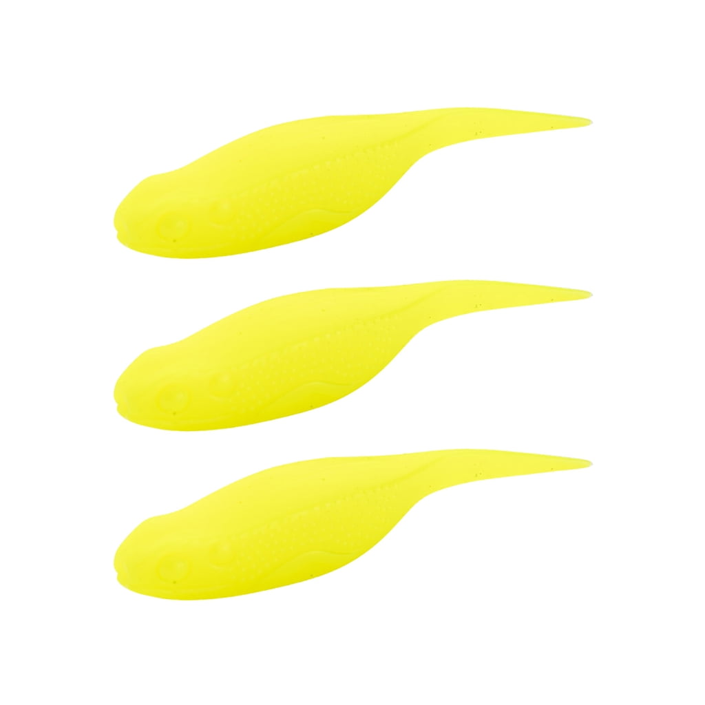 3pack Artificial Fishing Soft Lures Tackle High Elasticities Floating ...