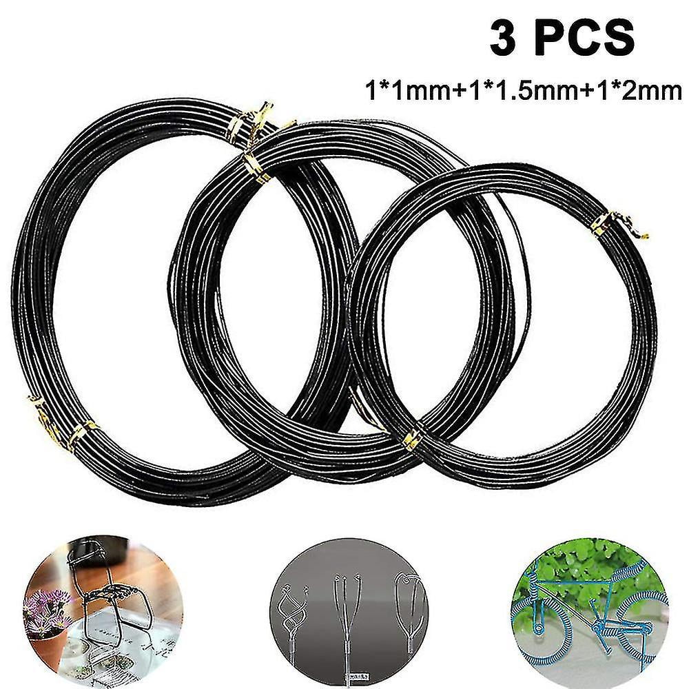3pack Bonsai Wire Bonsai Tree Training Wires Anodized Aluminum Crafting ...