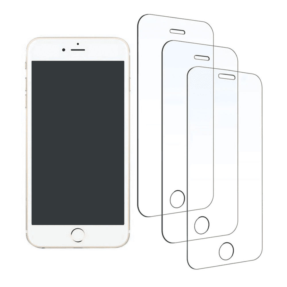 3pack Qixxronics for Apple iPhone SE 2020 / iPhone 7 8 Tempered Glass ...