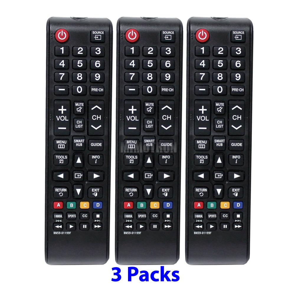 3packs Generic Samsung BN59-01199F Smart TV Remote Control - Walmart.com