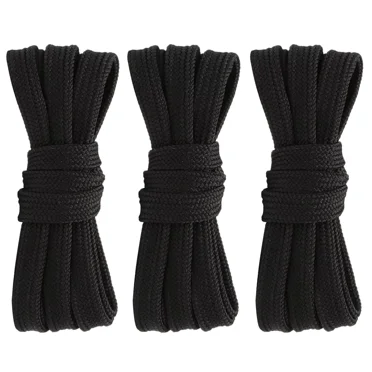 2 Pairs Black/Brown Shoelaces Boot Laces 36 38 39 40 42 45 46 48 52 54 ...