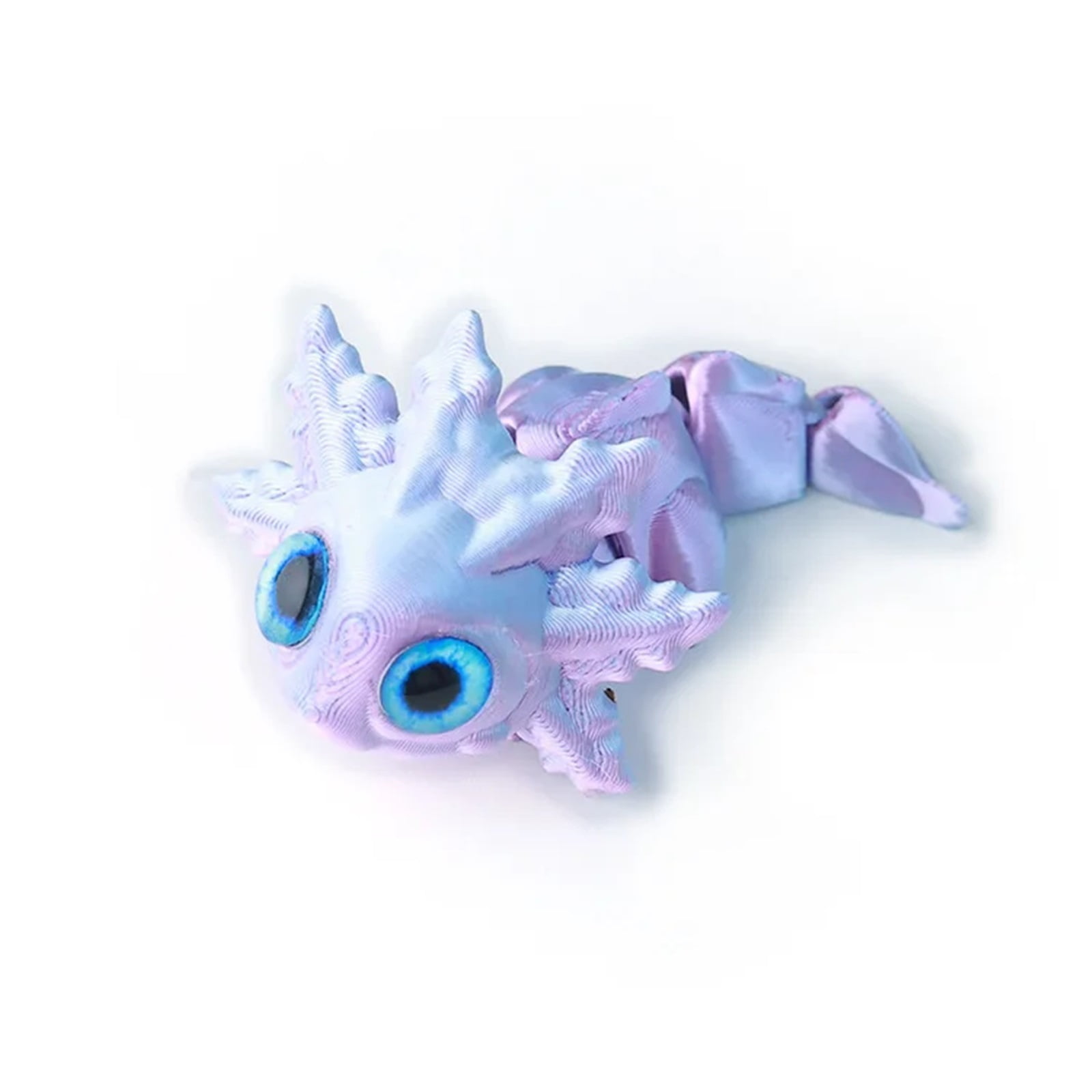 3pc 3D Printing Salamander Figures Multi-joint Movable Simulation Eyes ...