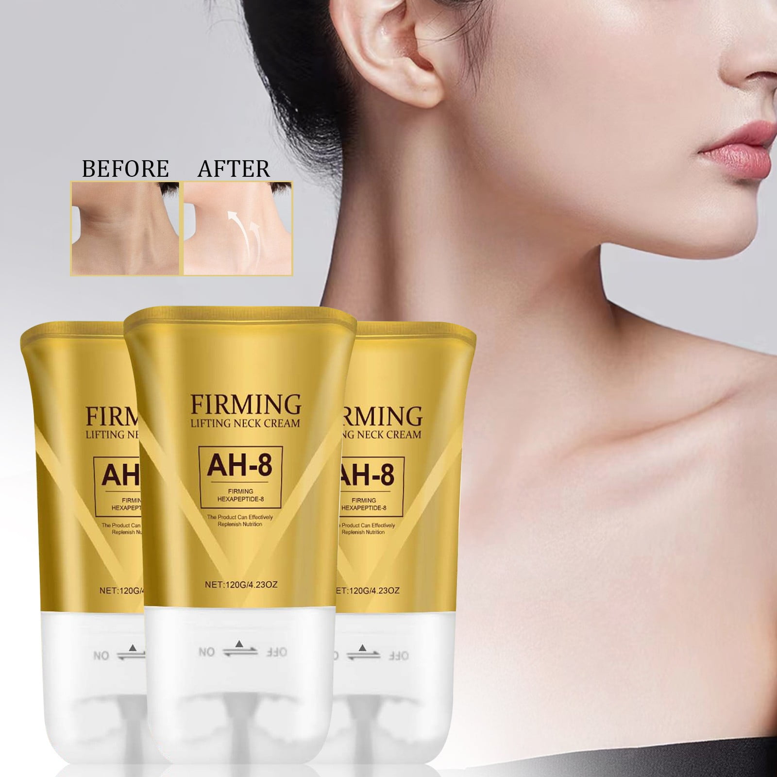 3pc-4.24oz Neck Firming Cream: Neck Creams for Tightening and Firming ...