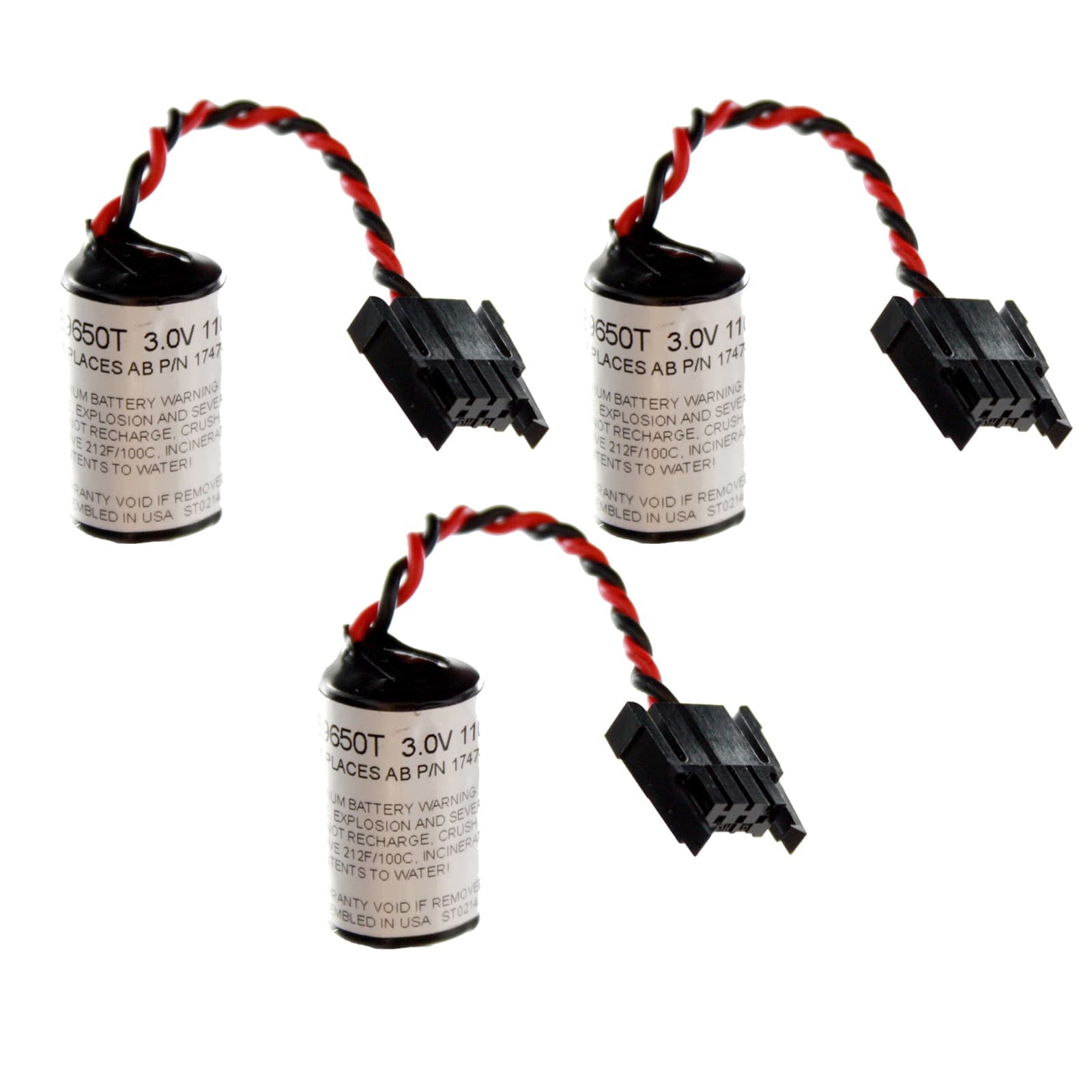 3pc ALLEN BRADLEY 1747-BA 1769-BA 1769-BA2 SLC500 Compatible with ...