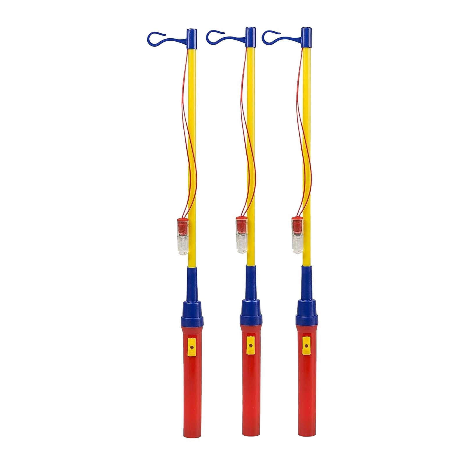 3pc Children's Electric With LED Portable Pole Festive 50cm - Walmart.com