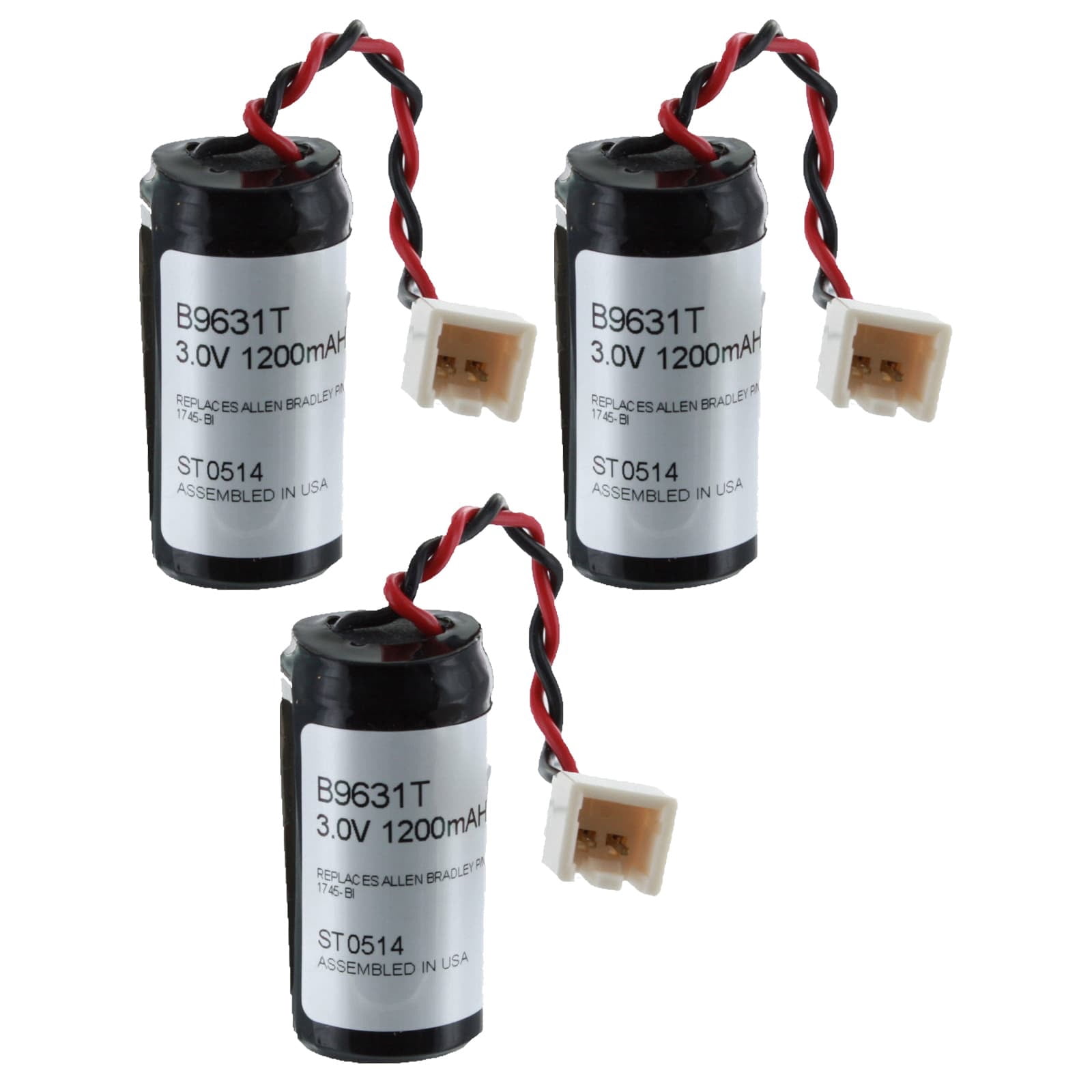 3pc Computer Backup Battery for Eternacell B9631T ALIT2630 - Walmart.com