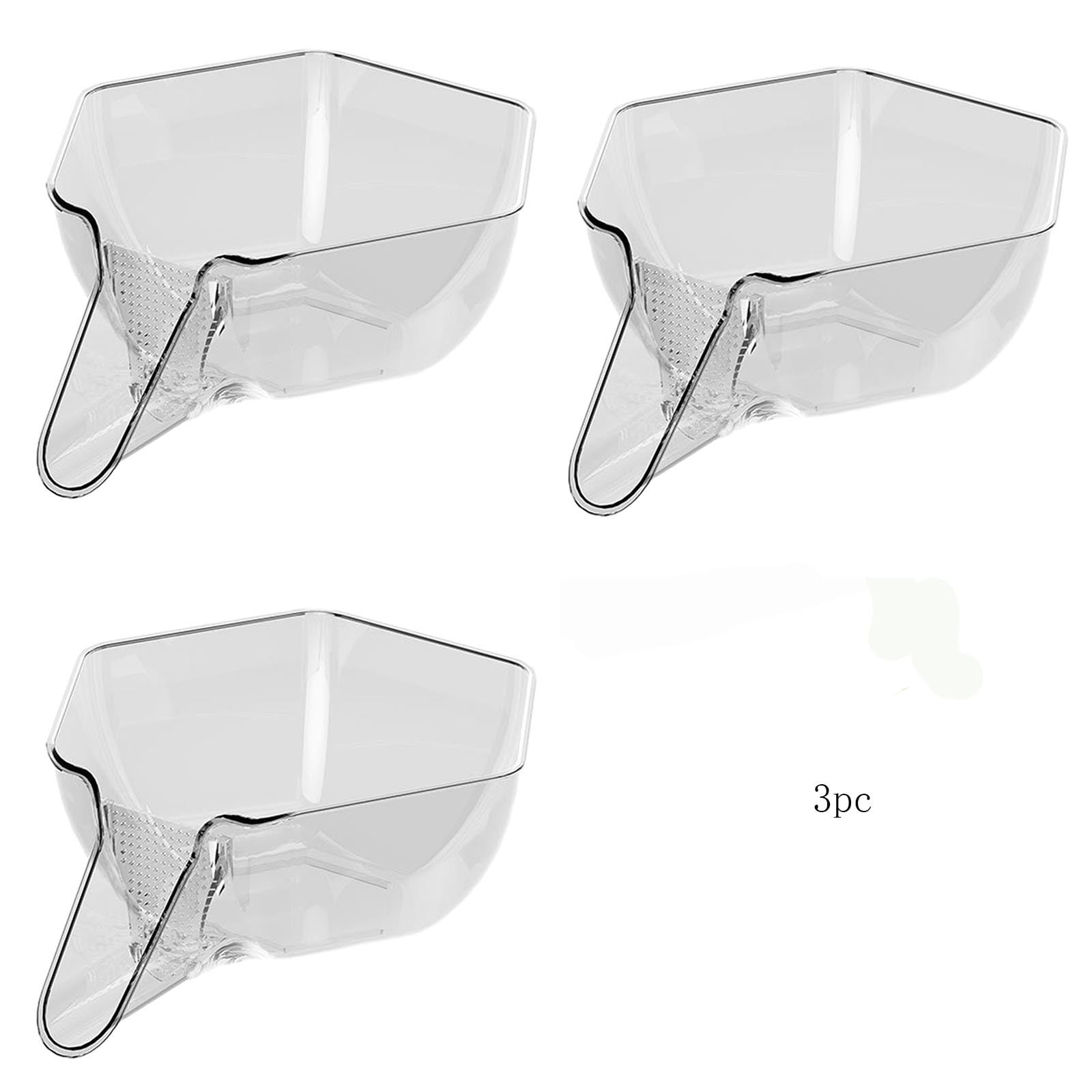 3pc Drainage Basket Funnel Multifunctional Drainage Basket Large ...