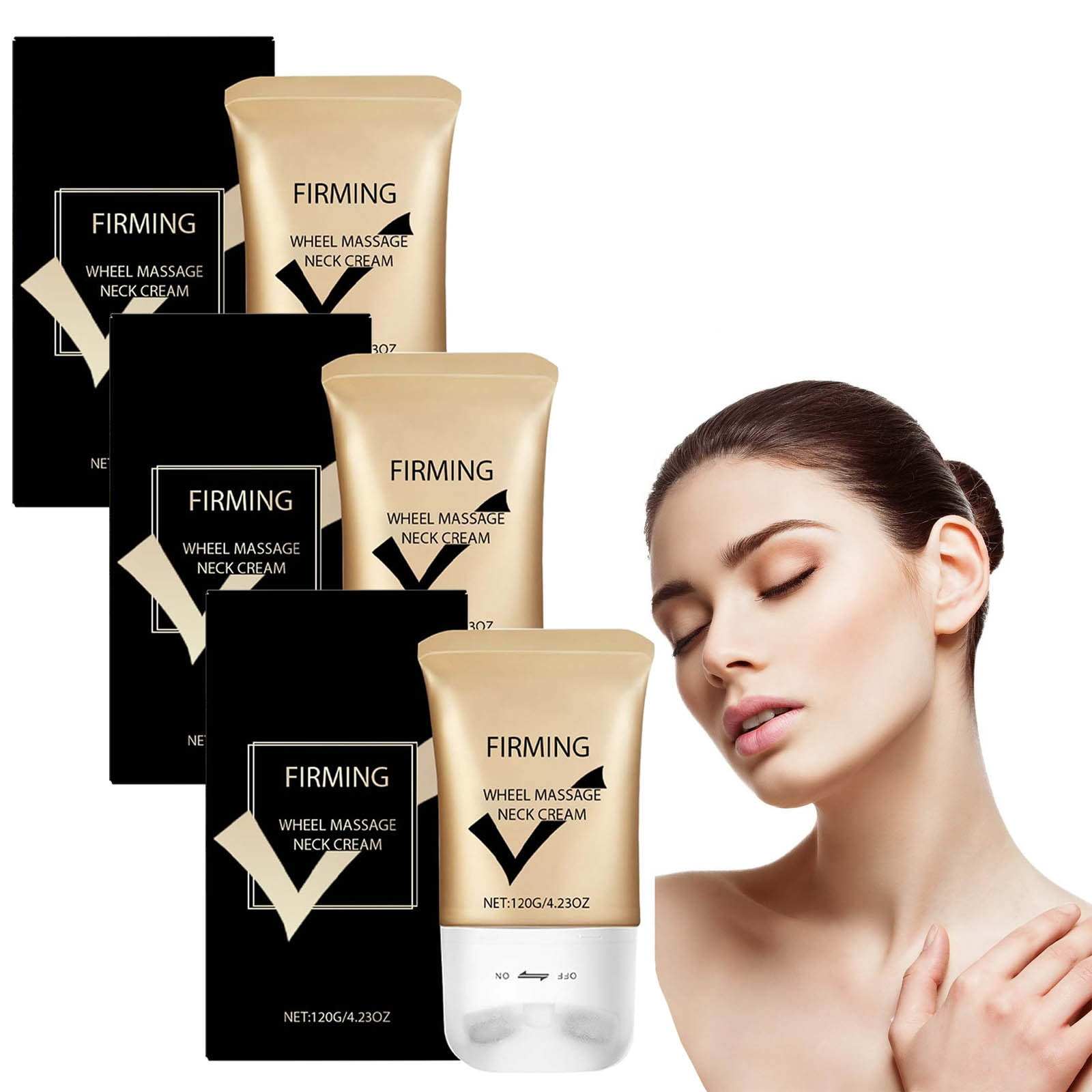 3pc Firming Neck Cream, Anti-Aging Neck Cream for Sagging Skin, Reduces ...