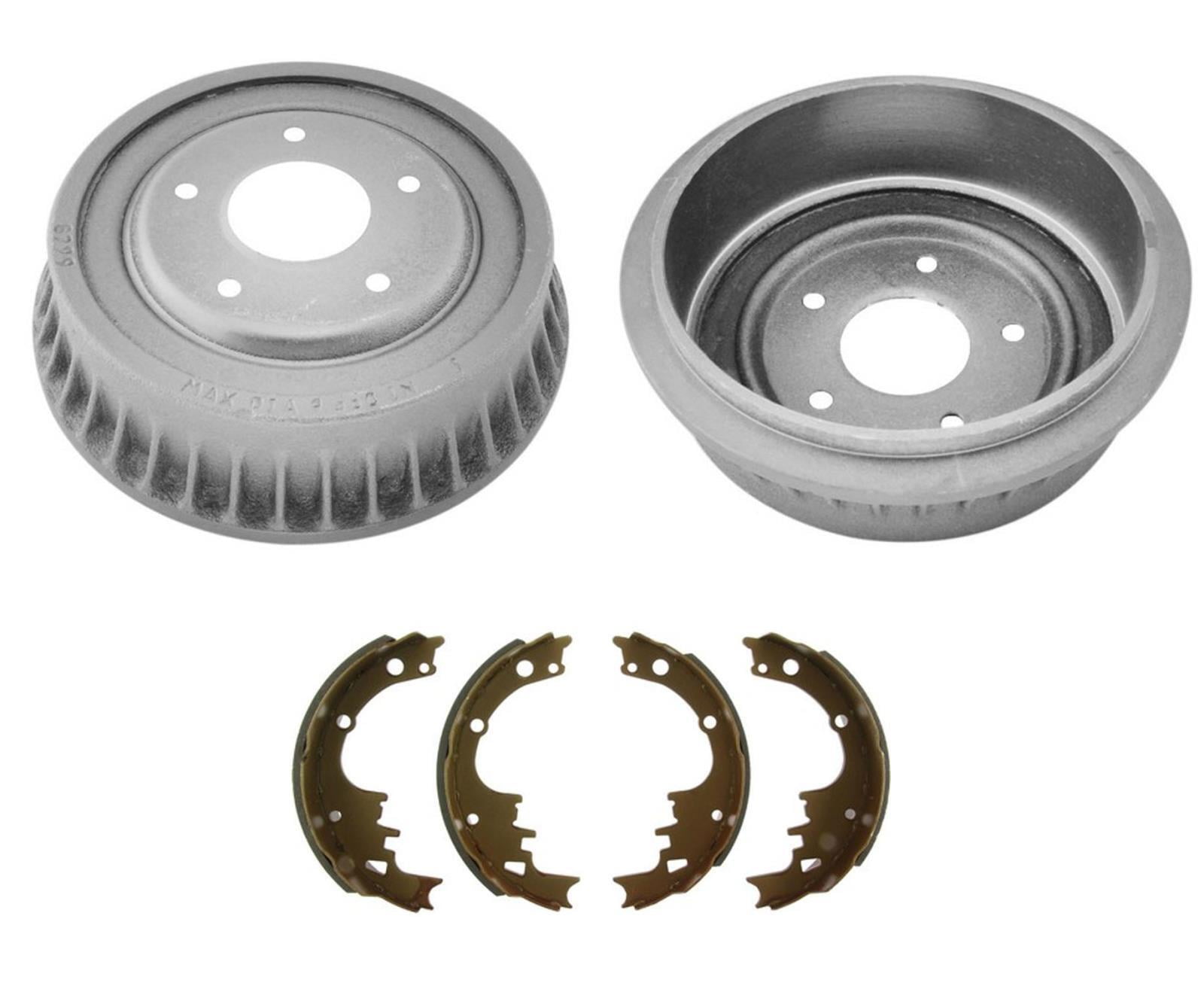 3pc Front Brake Drums & Shoes Kit - 1967-1972 for Chevrolet for Camaro ...