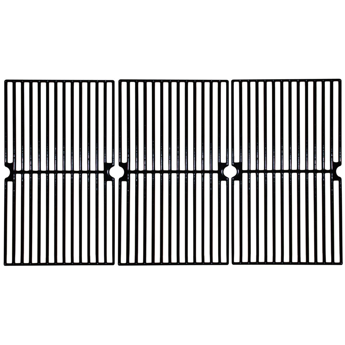3pc Gloss Cast Iron Cooking Grid for Nexgrill and Uniflame Gas Grills ...