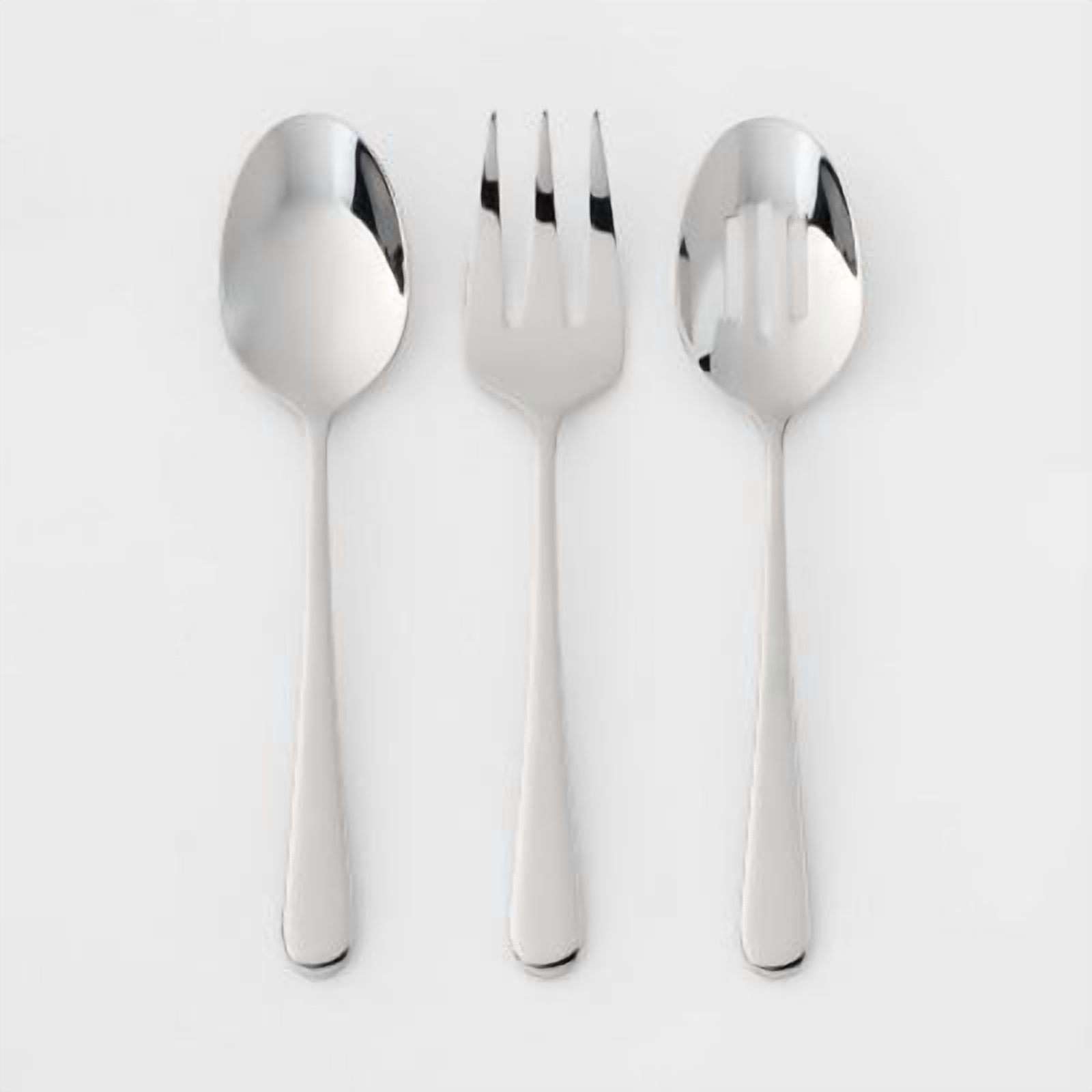 3pc Harrington Serve Set Silver - Walmart.com
