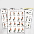 3pc Low Impact Training Package Poster Chair, Sitting And Standing ...